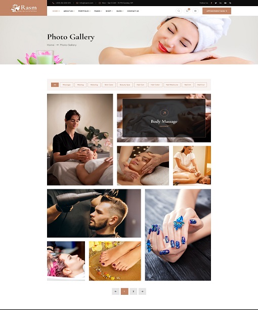 Rasm - Nail Salon & Spa Beauty Care HTML Template