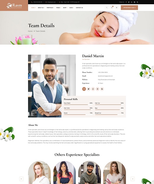 Rasm - Nail Salon & Spa Beauty Care HTML Template